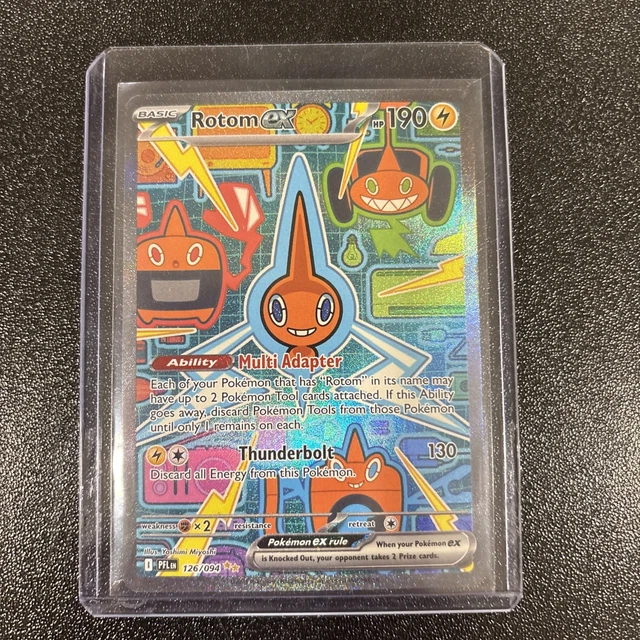 ROTOM EX SIR 126/094 Phantasmal Flames Pokémon Tcg $47.71 - PicClick AU