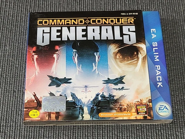 COMMAND & CONQUER Generals PC Retro Game Korean Version for Windows ...