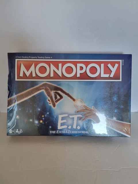 HASBRO MONOPOLY BOARD Game - E.T. The Extra terrestrial New Damage To ...