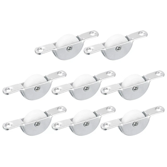 WHITE SLIDING PULLEY Carbon Steel Rolling Stuff Screen Door EUR 9,30 ...