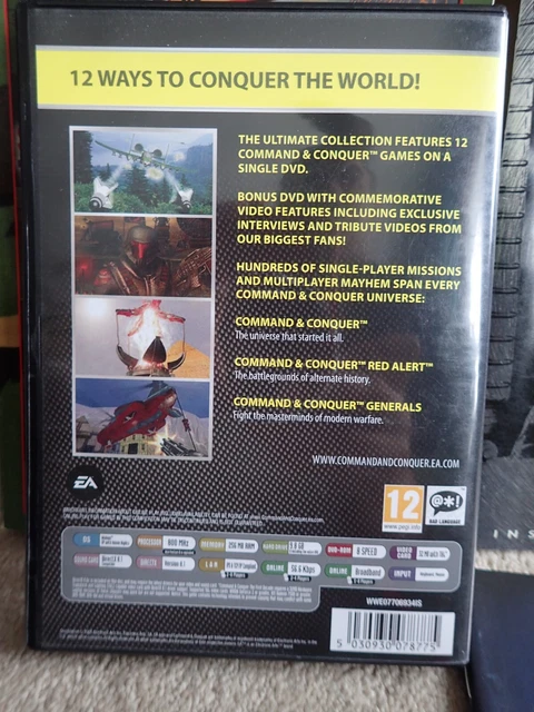 COMMAND & CONQUER: The First Decade (PC: Windows, 2006) Game, manual & guidebook $19.09 ...