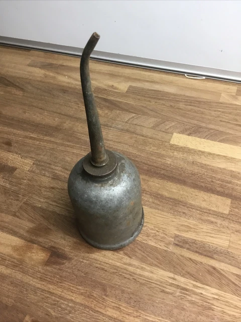 VINTAGE BRAIMES OIL CAN OILER PROTECTED SPRING BOTTOM, Man cave ...