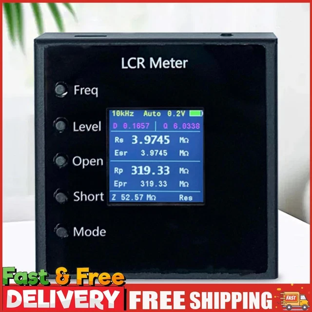 ELECTRICAL MULTIMETER AUTOMATIC Identify LCR Meter Tweezer SMD Tester ...