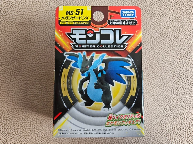 TAKARA TOMY MONCOLLE Mega MS-51 Charizard X Pokemon collection Mini ...
