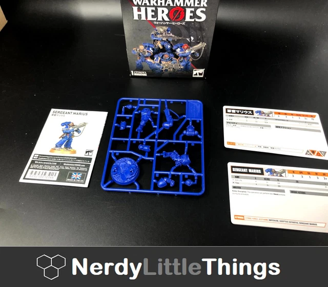 WARHAMMER 40K - Space Marine Heroes Series 4 - Sergeant Marius ...