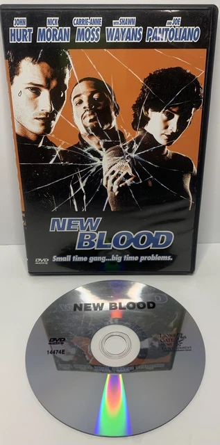 NEW BLOOD (DVD, 1999, John Hurt, Carrie-Anne Moss, Shawn Wayans, OOP ...