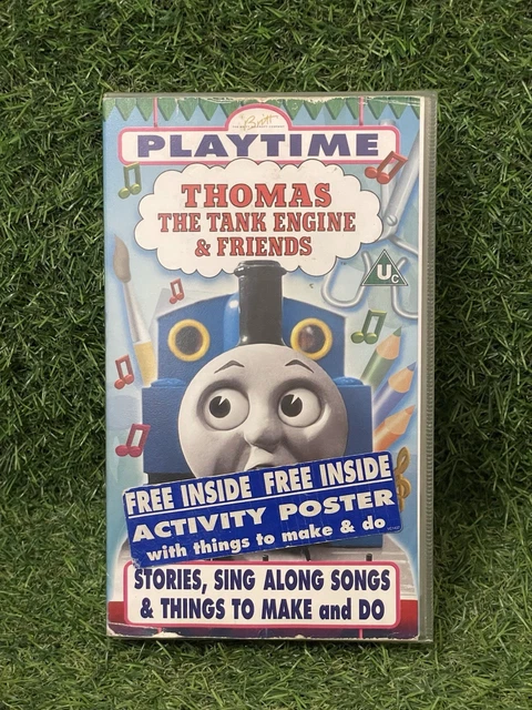 THOMAS THE TANK Engine & Friends Playtime Vhs Video - Stories Sing ...