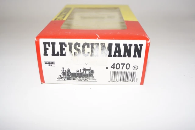 LEERKARTON FLEISCHMANN TENDERLOK 4070 Dt. Bundes-, Reichsbahn 70 091 ...