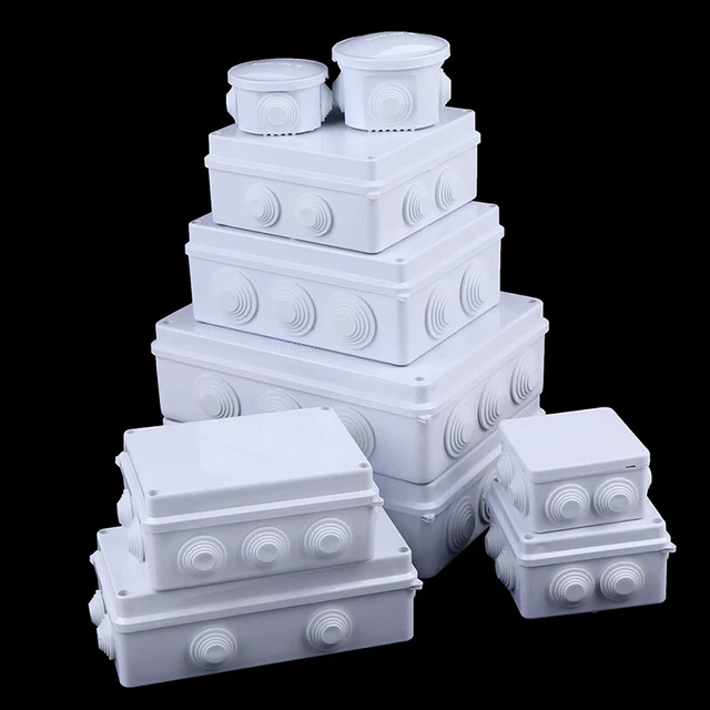 10 TYPES WATERPROOF Junction Box Junction Box Junction Box IP55 / IP65 ...