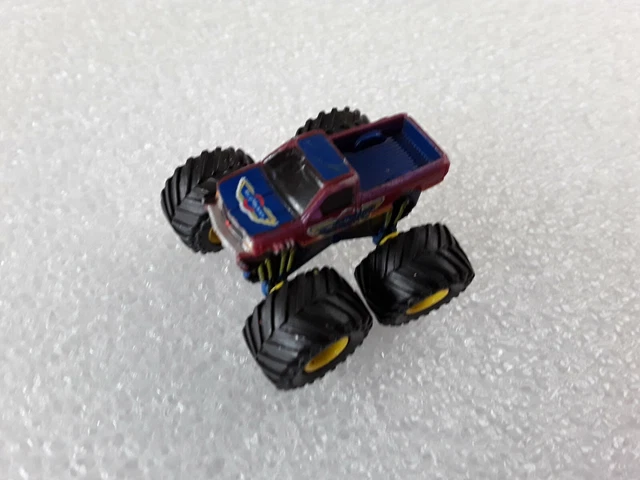 MICRO MACHINES MONSTER Truck Chevy Silverado Micro Machines Galoob BOCS ...