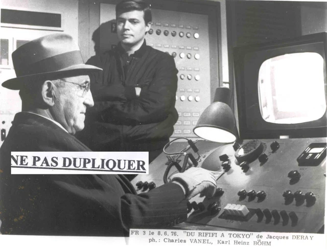 PHOTO DE PRESSE ORIGINALE de CHARLES VANEL & KARL HEINZ BOHM EUR 10,00 ...