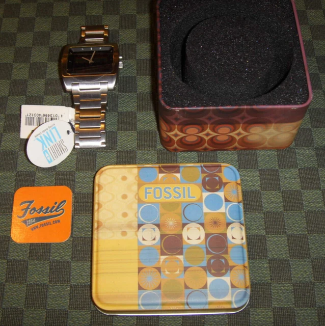 NEUF EN BOITE : Montre Atari Fossil BREAKOUT animé LCD couleur BIG TIC ...