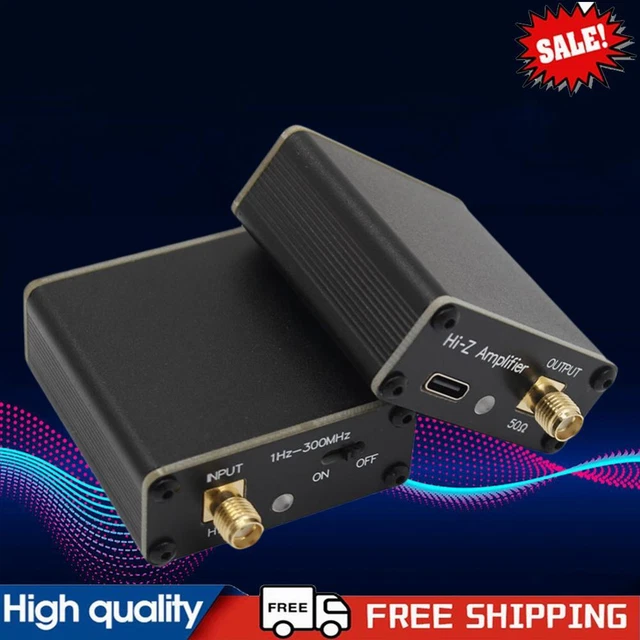 HIGH IMPEDANCE AMPLIFIER Small Loop Antenna 1Hz-300MHz Circular Antenna ...