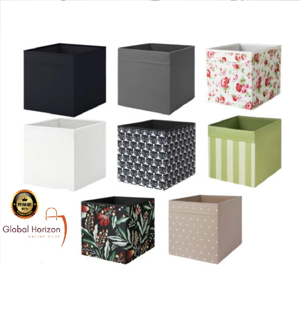 IKEA STORAGE BOXES Drona Magazine Kallax Shelf Drona Box Toy Box ...