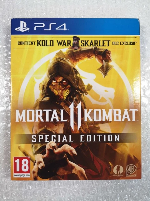 MORTAL KOMBAT XI Special Edition Ps4 Fr Occasion (Game In English/Fr/Es ...