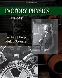 FACTORY PHYSICS DE Hopp, Wallace J., Spearman, Mark L. | Livre | état bon EUR 110,03 - PicClick FR