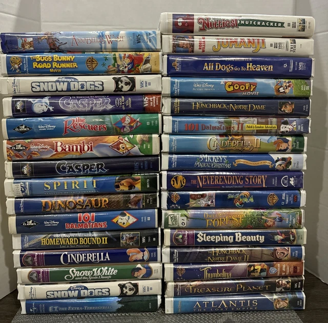 DISNEY VHS (31) Movie Lot - Clam Shell cases - Classic Titles $22.99 - PicClick CA
