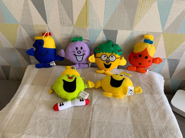 MCDONALD’S HAPPY MEAL Mr Men and Little Miss Soft Toy Bundle Complete ...