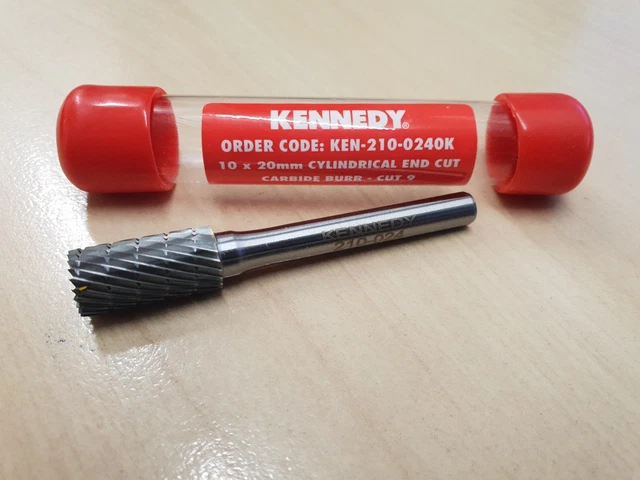 KENNEDY 10 X 20mm Carbide Burr Cut 9 (M) £15.49 - PicClick UK