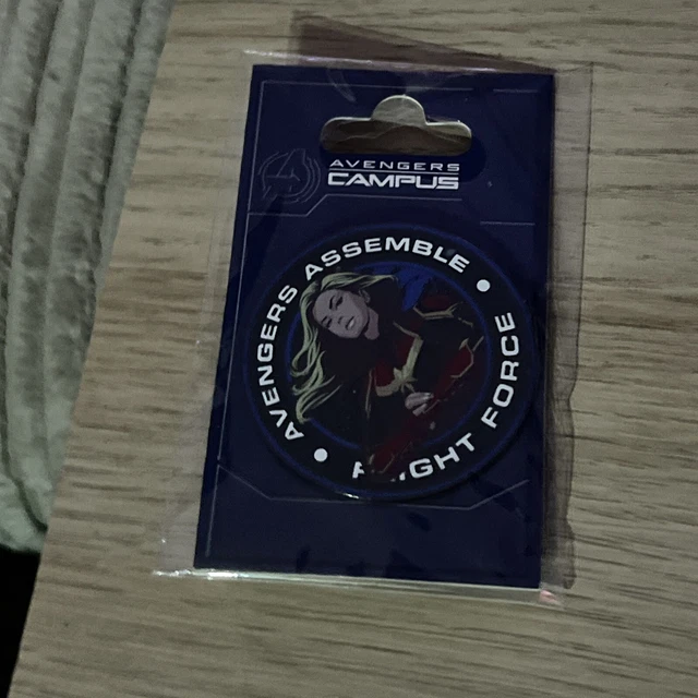 DISNEYLAND PARIS PIN Avengers Assemble Flight Force Captain Marvel Pin ...