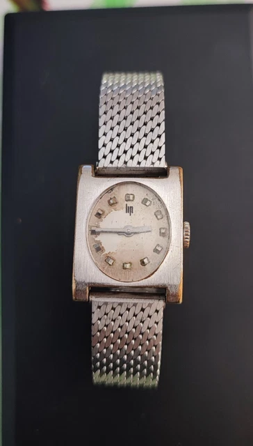TRÈS RARE MONTRE femme LIP mécanique TANK VINTAGE des année 1900/1920 ...