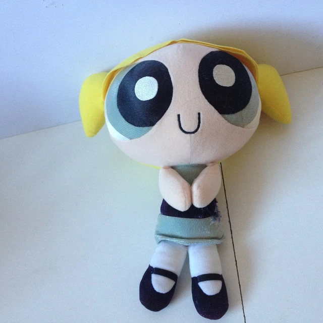 Bubbles Powerpuff Girls Plush Soft Toy Applause 2000 12 Cartoon