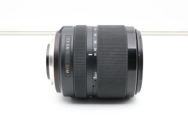 LENS ZOOM SONY Dt 18-135mm Sam 18-135 MM 3.5-5.6 SAL18135 Sony A ...