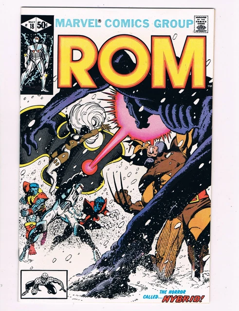 ROM SPACEKNIGHT #18 (1981) Wolverine & X-Men Appearance $9.99 - PicClick CA
