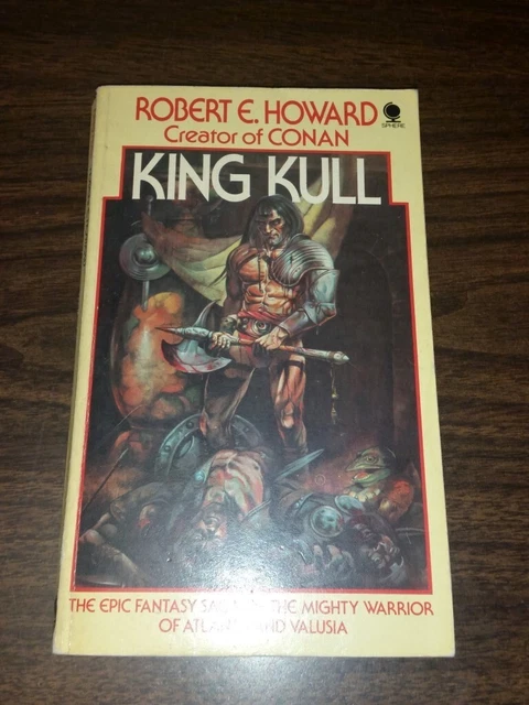 KING KULL ROBERT E.howard Paperback (Box18)