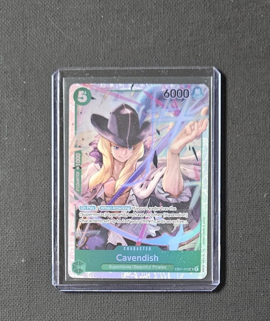 ONE PIECE TCG Memorial Collection EB01-012 Cavendish SR ANGLAIS EUR 4,60 - PicClick FR