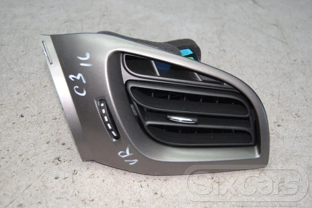 CITROEN C3 II Buse d'aération d'aération grille d'aération à droite ...