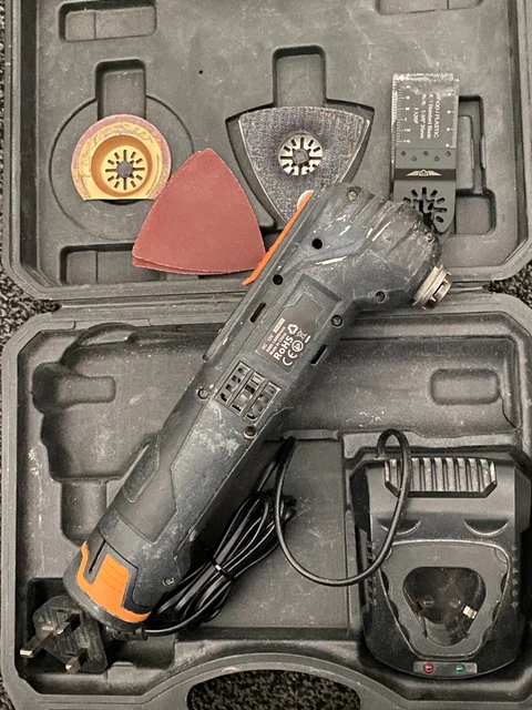 TACKLIFE PMT01B CORDLESS Oscillating Multi Tool W/ Accessories & Box £8 ...