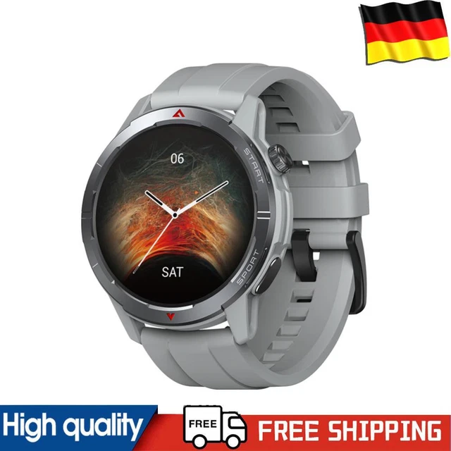 GPS SMARTWATCH HEALTH Monitor Built-in Dual-band GNSS Sleep Health ...