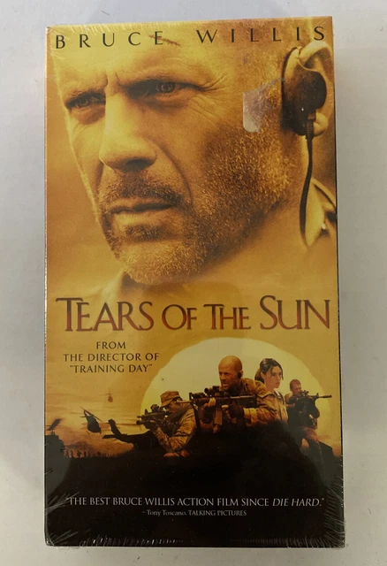 TEARS OF THE Sun VHS Video Tape Movie Bruce Willis Brand New Sealed ...