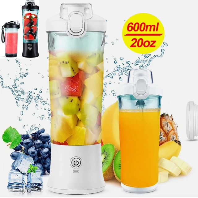 600ML BLENDER SMOOTHIE Maker Food Processor Coffee Grinder Mixer Fruit ...