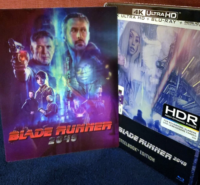 BLADE RUNNER 2049 4K Lenticular Cover Steelbook Edition Blu-ray Harrison Ford EUR 179,90 ...