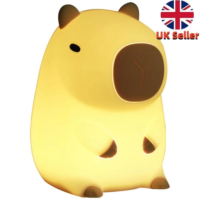 CAPYBARA SLEEPING LAMP LED Capybara Shape Nursery Lights for Bedroom ...
