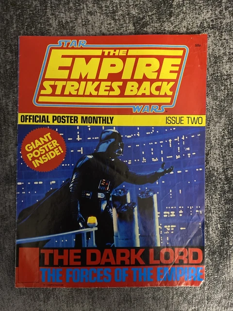 STAR WARS EMPIRE Strikes Back Official Monthly Poster Magazine Issue 2 ...