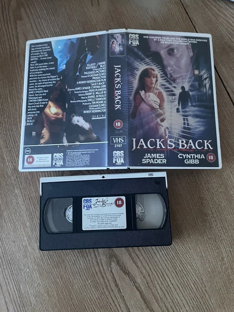 JACK'S BACK VHS Video PAL CBS James Spader £12.29 - PicClick UK