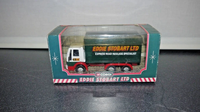 CORGI 59601 FORD Cargo Box Van - Eddie Stobart Ltd - Boxed £12.00 ...