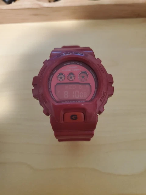 MONTRE ROUGE HOMME CASIO G-SHOCK GMD-S6900SM-4 EUR 49,84 - PicClick FR