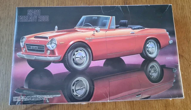 FUJIMI 1200 RS-42 1/24 Datsun SR-311 Fairlady 2000 Plastic Model Kit ...