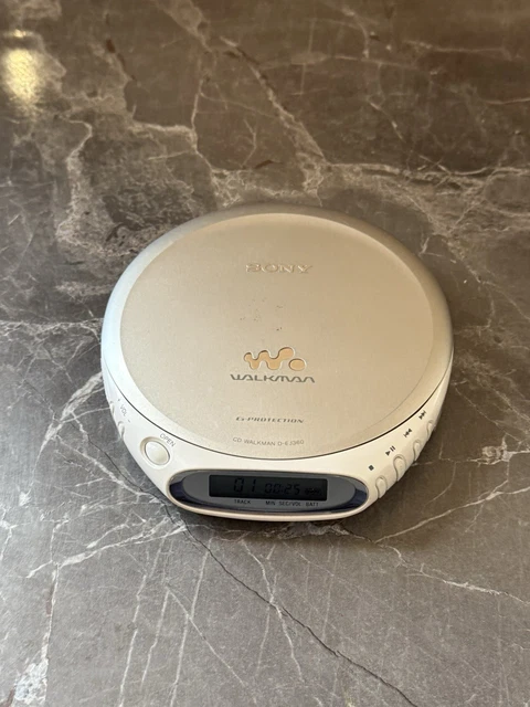 SONY WALKMAN DISCMAN Personal Cd Player D-EJ360 Tested, Working,Good ...