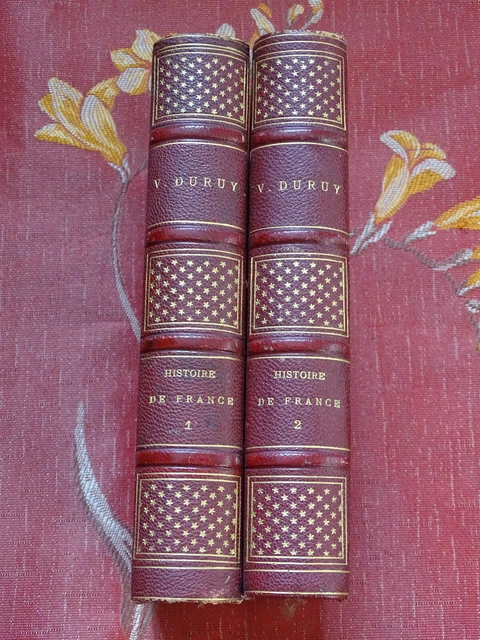 HISTOIRE DE FRANCE, Tomes 1 et 2 (complet) V. DURUY 1874 Librairie ... HISTOIRE DE FRANCE, Tomes 1 et 2 (complet) V. DURUY 1874 Librairie ...
