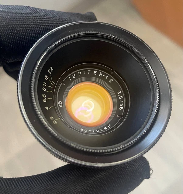 OBJECTIF JUPITER-12 35 mm f/2,8 URSS Carl Zeiss Biogon Leica M39 LTM ...