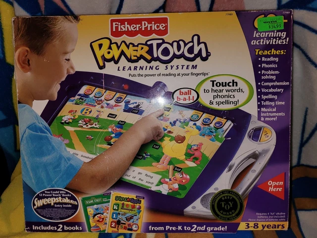 FISHER PRICE POWER Touch Learning System Sesame Street 2003 NOB £39.63 ...