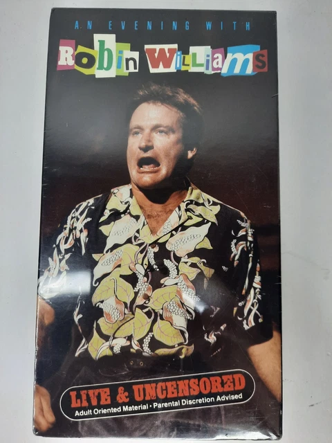 SEALED - AN Evening With Robin Williams VHS Tape, 1988 Live ...