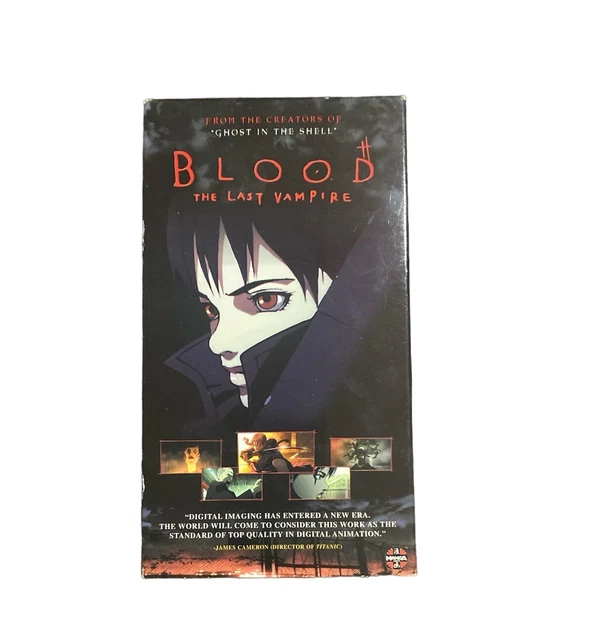 BLOOD: THE LAST Vampire (VHS, 2001, Dubbed) Manga Video + Bonus ...