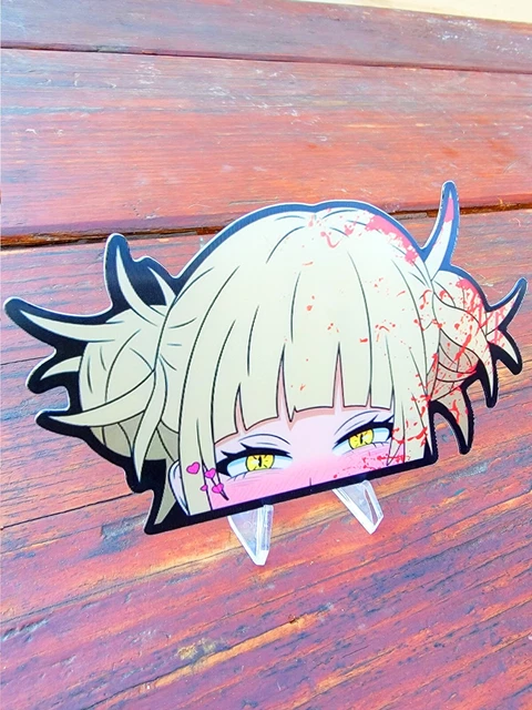 MY HERO ACADEMIA Himiko Toga 3D Lenticular Motion Sticker Car Decal ...