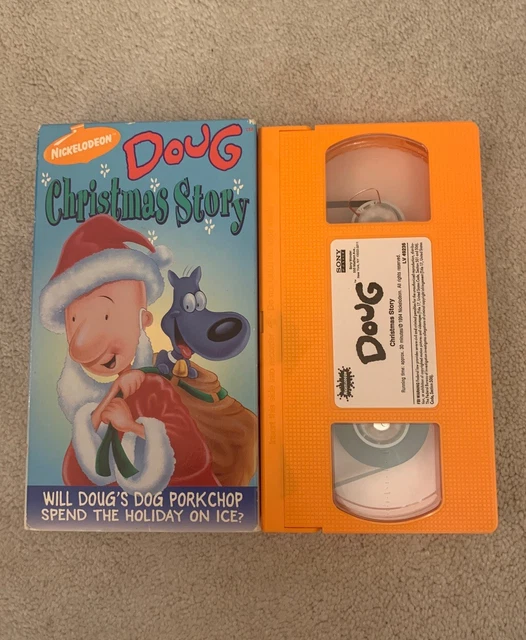 DOUG CHRISTMAS STORY (VHS, 1994) Nickelodeon Animated Cartoon *Tested ...